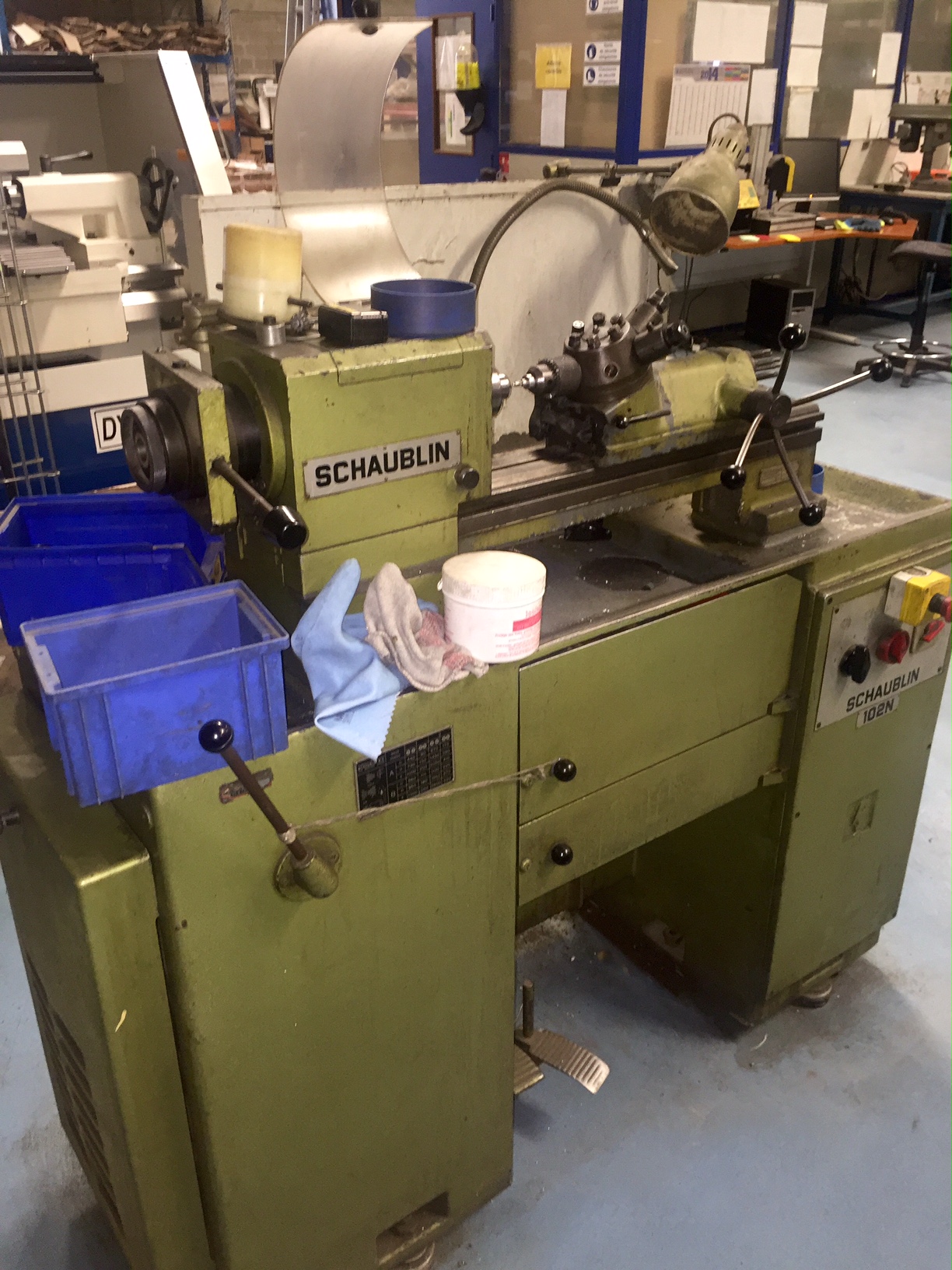 Tour SCHAUBLIN 102 N – SPMO, reprise, rachat machines outils