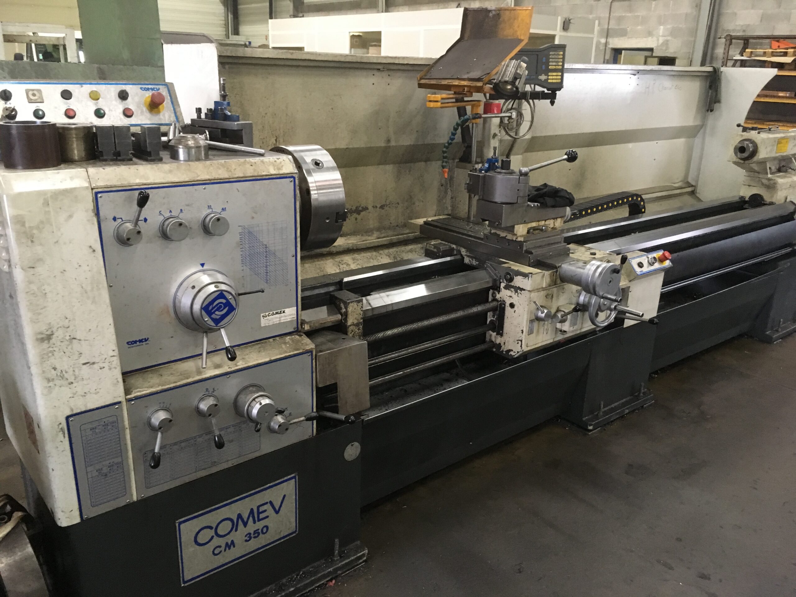Tour parallèle conventionnelle COMEV CM350 3000mm entre pointe – SPMO ...